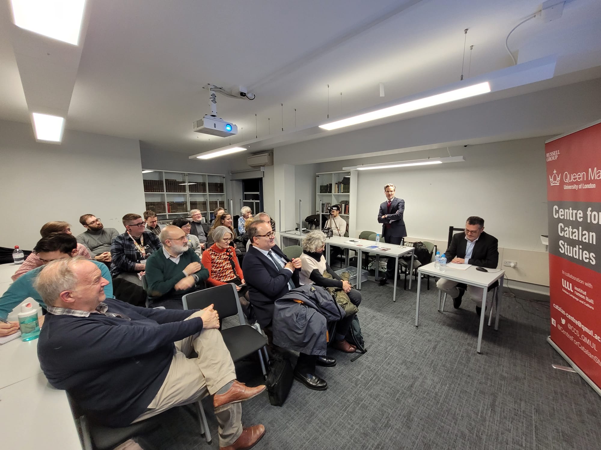 Josep-Anton Fernàndez at QMUL for the 2023 Joanot Martorell Lecture ...