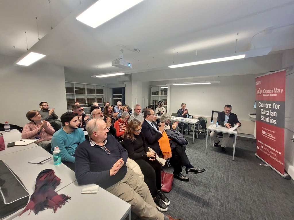 Josep-Anton Fernàndez at QMUL for the 2023 Joanot Martorell Lecture ...