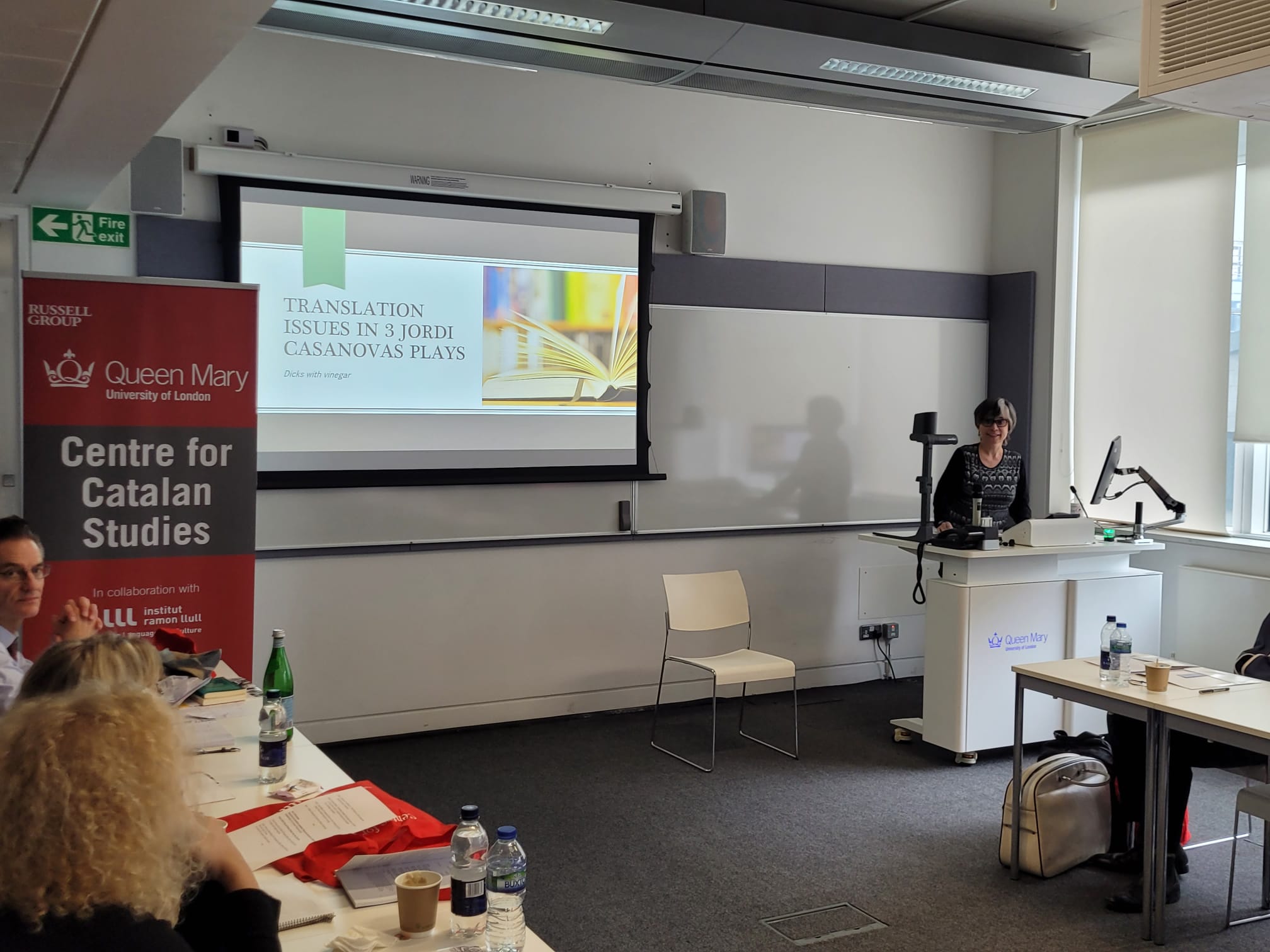 Two days of talks and discussions on Catalan theatre at Queen Mary ...